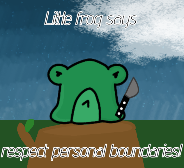 Respect the frog😡 - ibisPaint