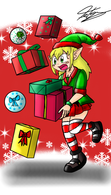 Christmas Elf - ibisPaint