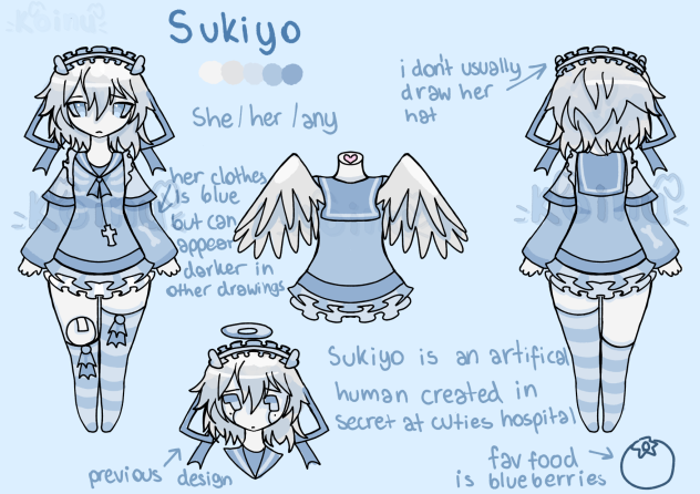 My oc ref sheet! - ibisPaint