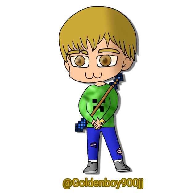 Golden Chibi - ibisPaint