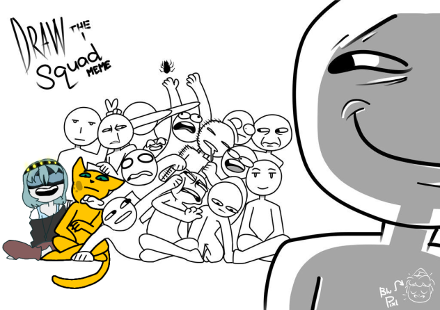 Draw the Squad collab - ibisPaint