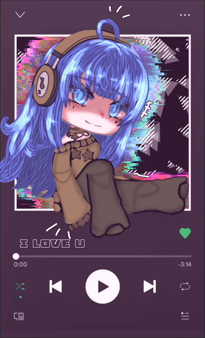 Spotify music I love u - ibisPaint