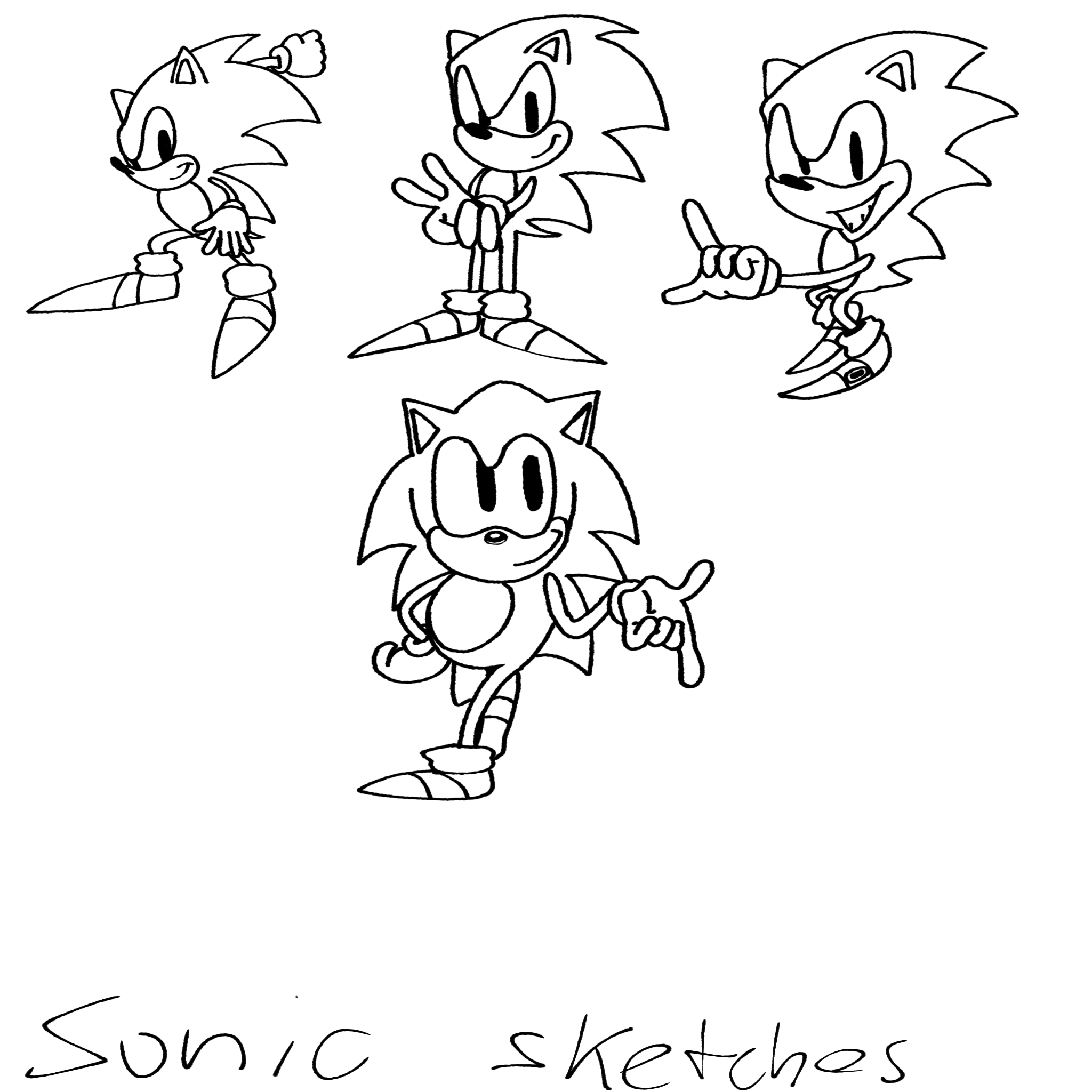 sonic doodles - ibisPaint