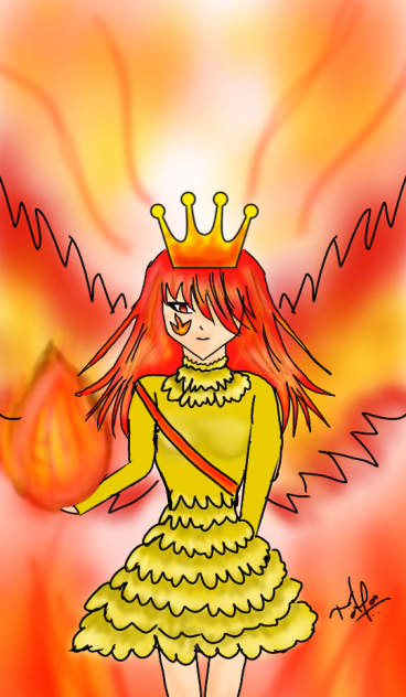 Queen of fire🔥 - ibisPaint