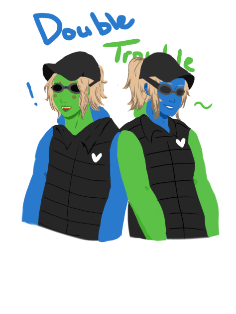 Double Trouble - ibisPaint