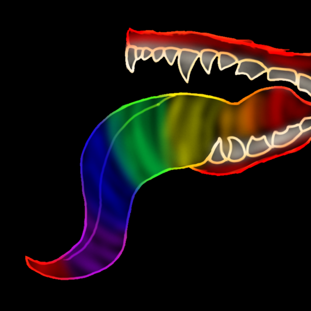 Rainbow Jaws - ibisPaint