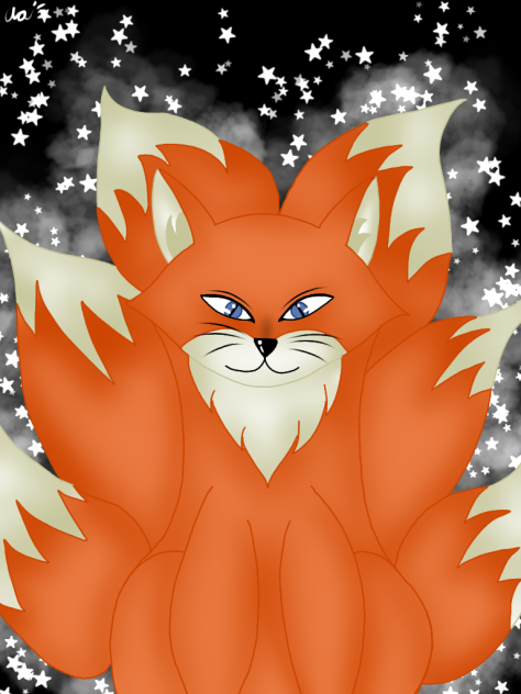 6 tails - ibisPaint