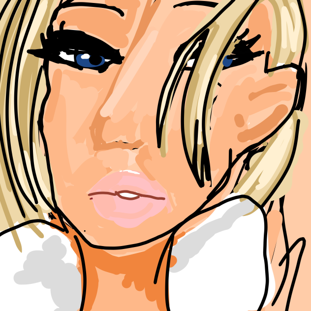 76 Beautiful girl - ibisPaint