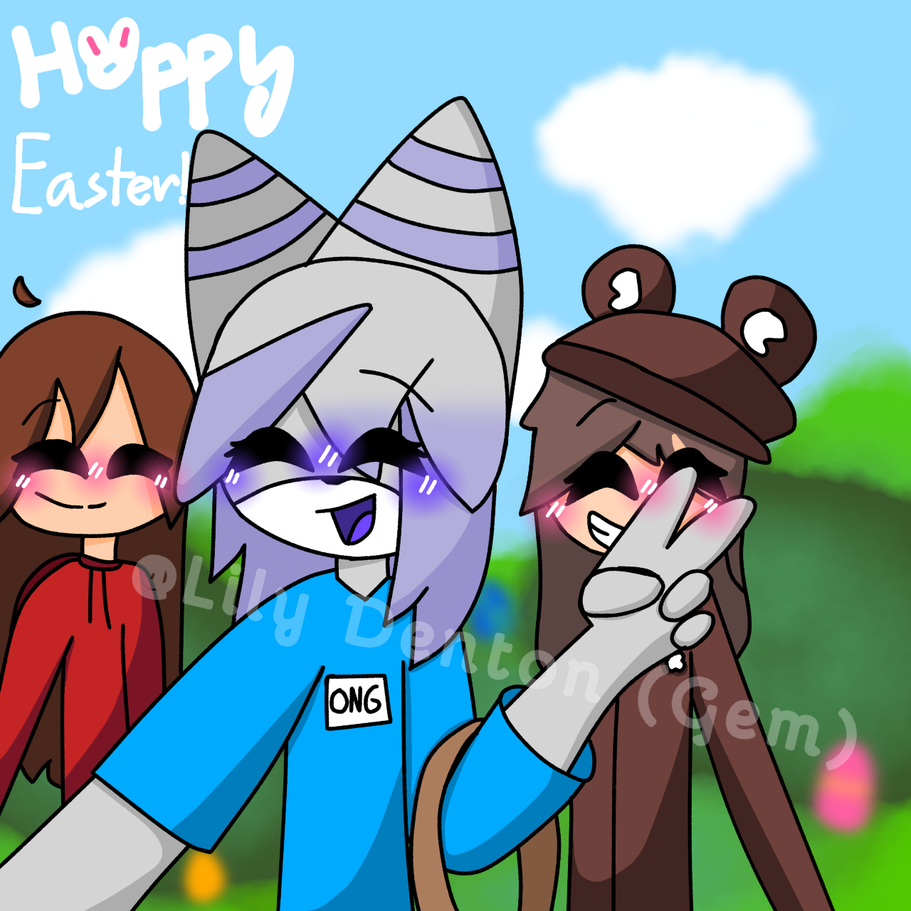 Hoppy Easter Peeps! - ibisPaint
