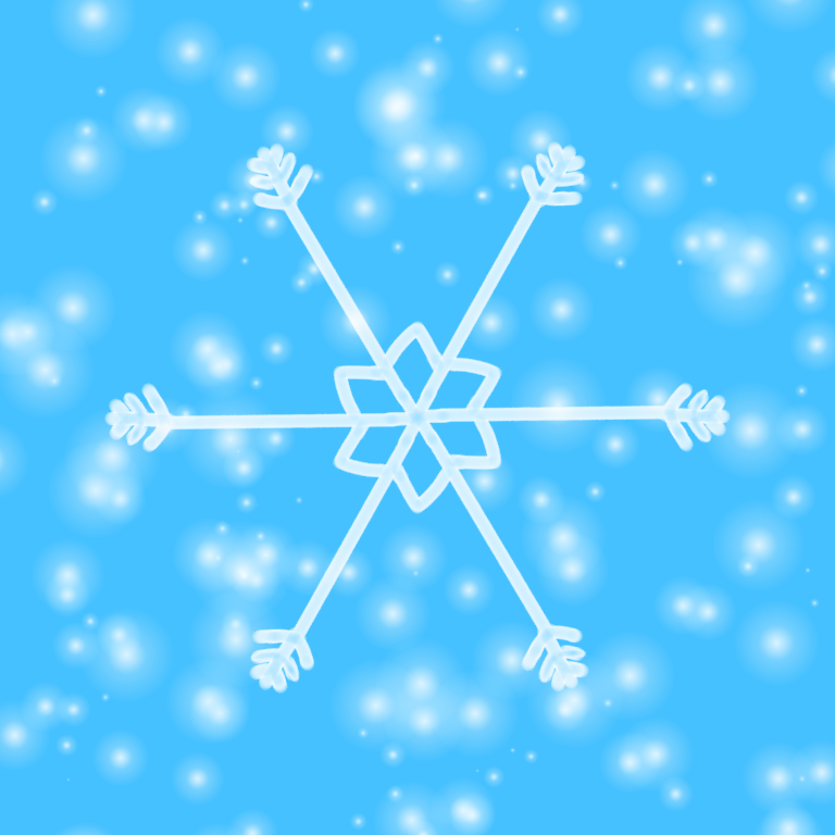 Snow flake - ibisPaint