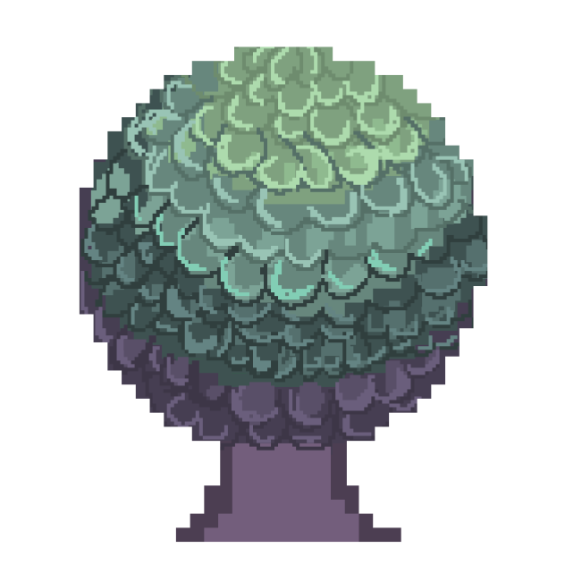 Pixel Tree - ibisPaint