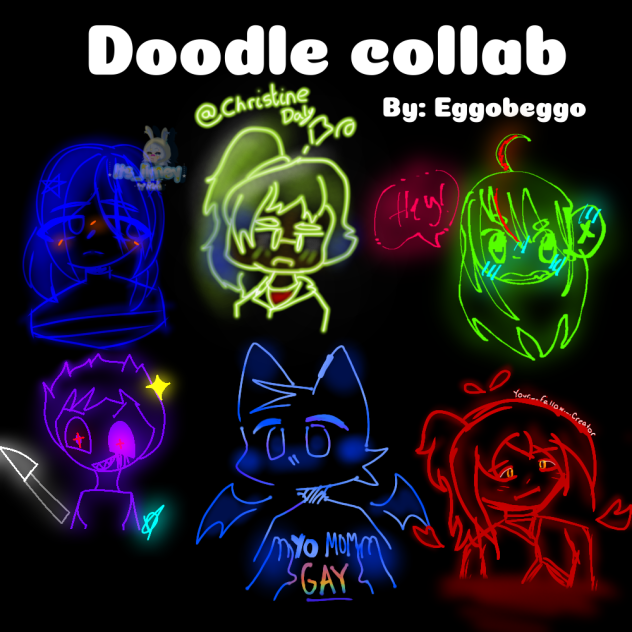 Doodle Collab By Eggobeggo - ibisPaint