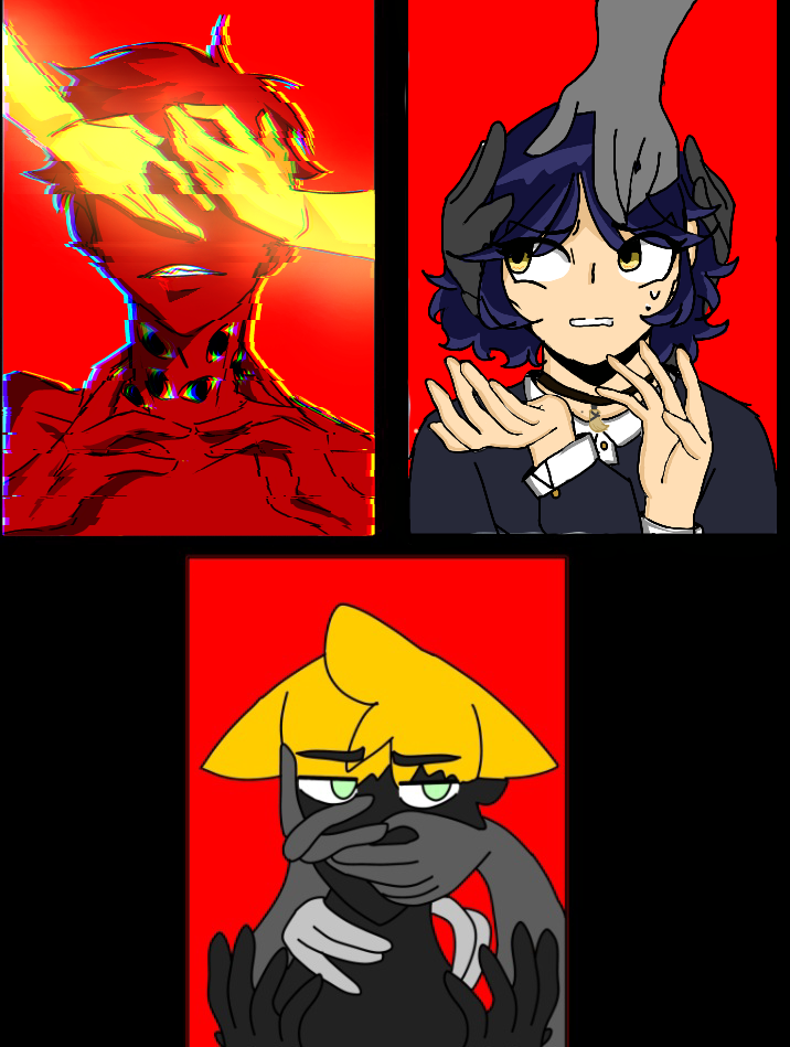 3 artist collab - ibisPaint