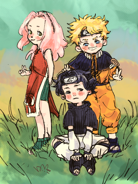 Naruto's Classic Trio - ibisPaint
