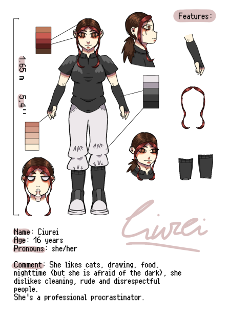 Character Sheet #1 - ibisPaint