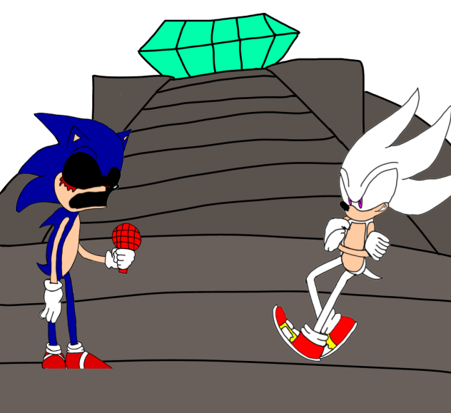 S0nic.exe vs hyper sonic but better - ibisPaint