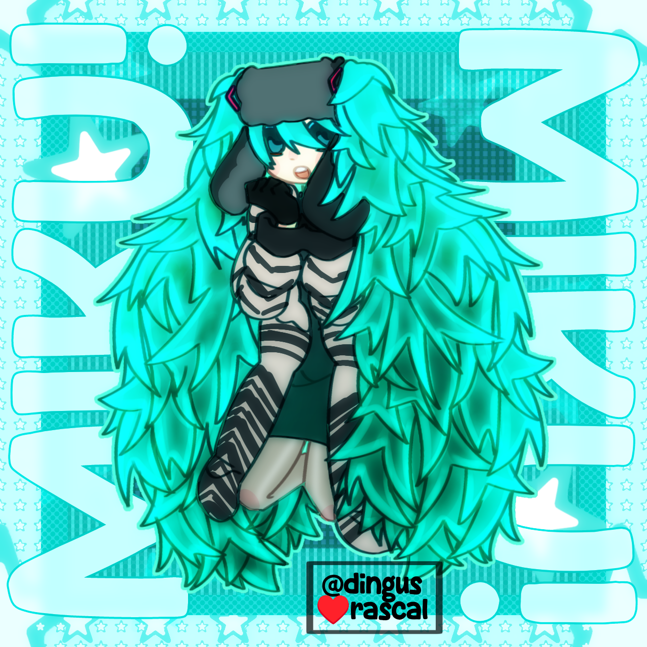 My attempt at Slavic Miku - ibisPaint