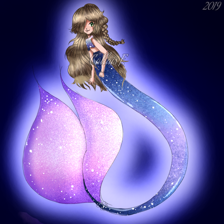 cosmic mermaid - ibisPaint