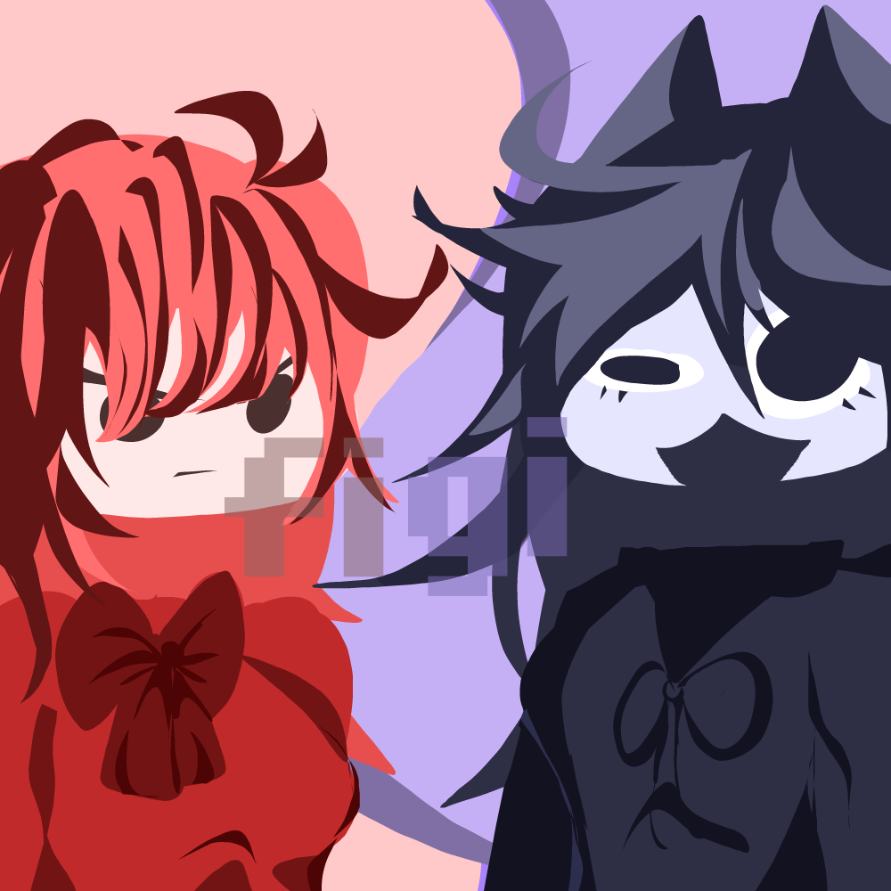 red n blue - ibisPaint