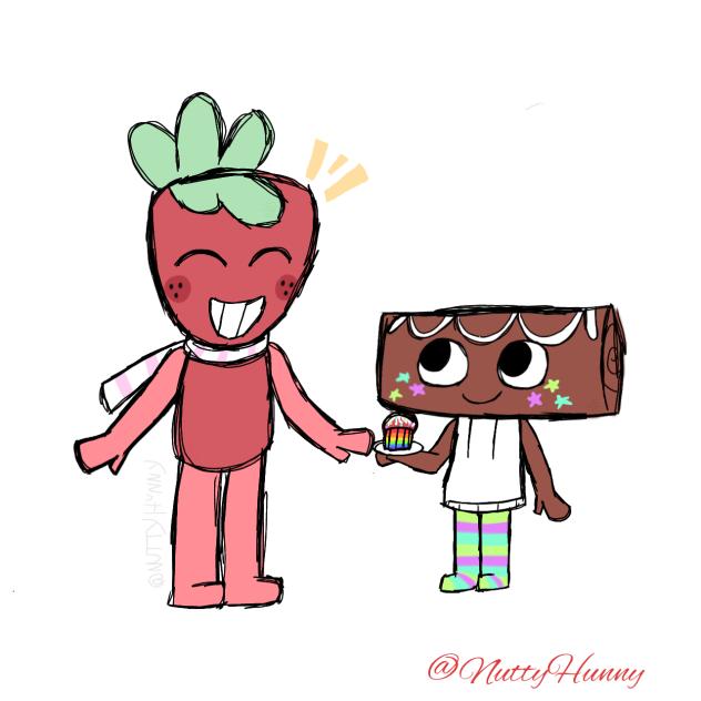 Cosmo and Sprout Dandy's World - ibisPaint