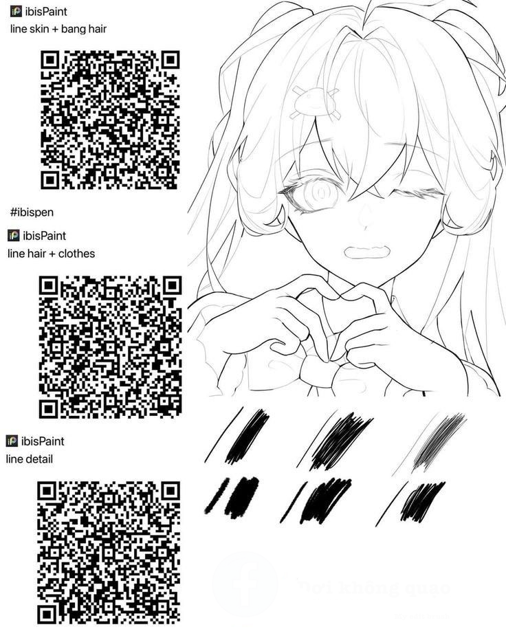 thin outline - ibisPaint