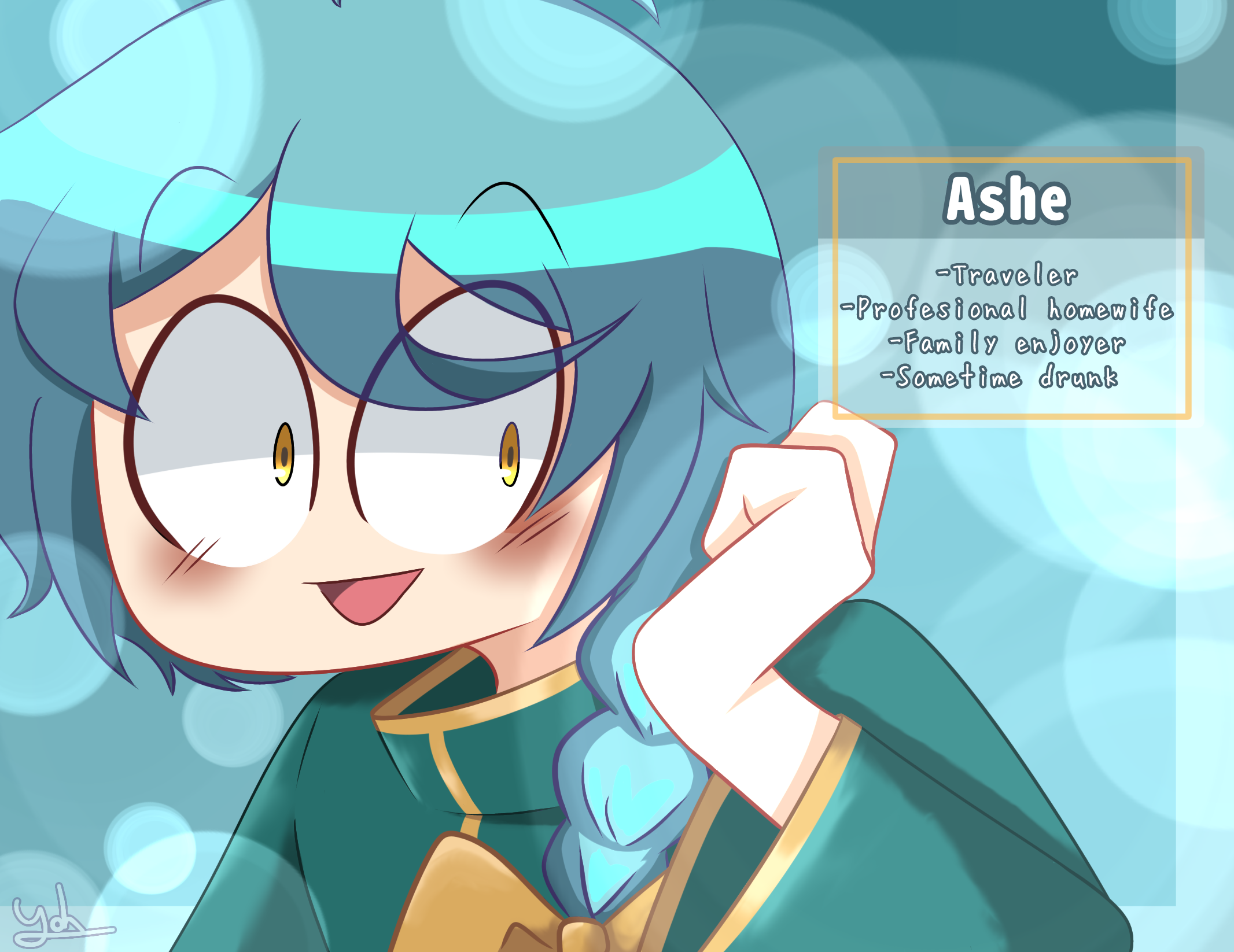Ashe lovely - ibisPaint