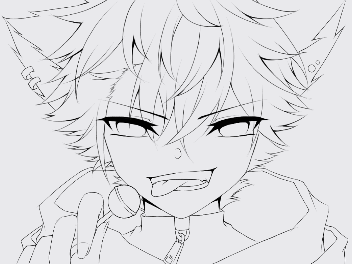 wild cat - ibisPaint