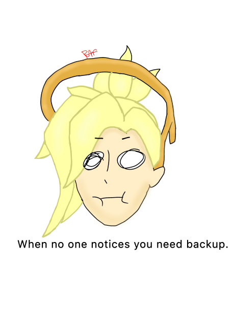 OverWatch Mercy {SpeedPaint} - ibisPaint