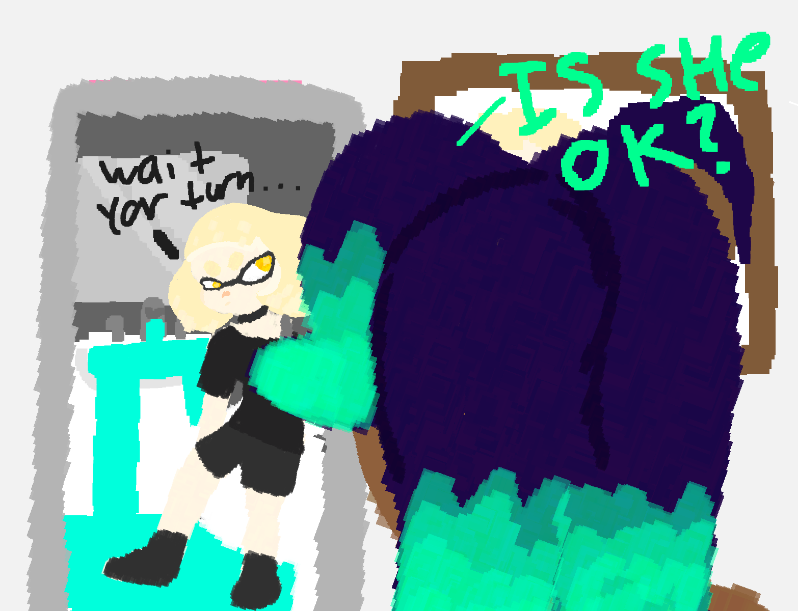 Make sure to knock! - ibisPaint