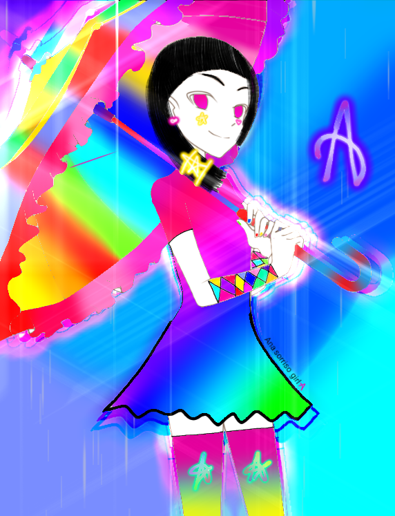 48, Ana sorriso girl - ibisPaint