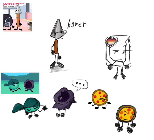 burger brawl drawing iguess - ibisPaint