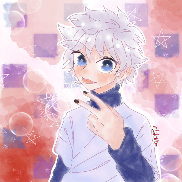 Killua Hunter x Hunter fan art - ibisPaint
