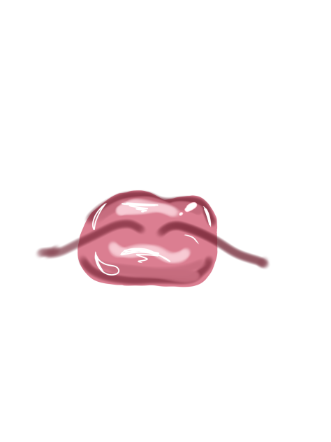 Glossy lip practice - ibisPaint