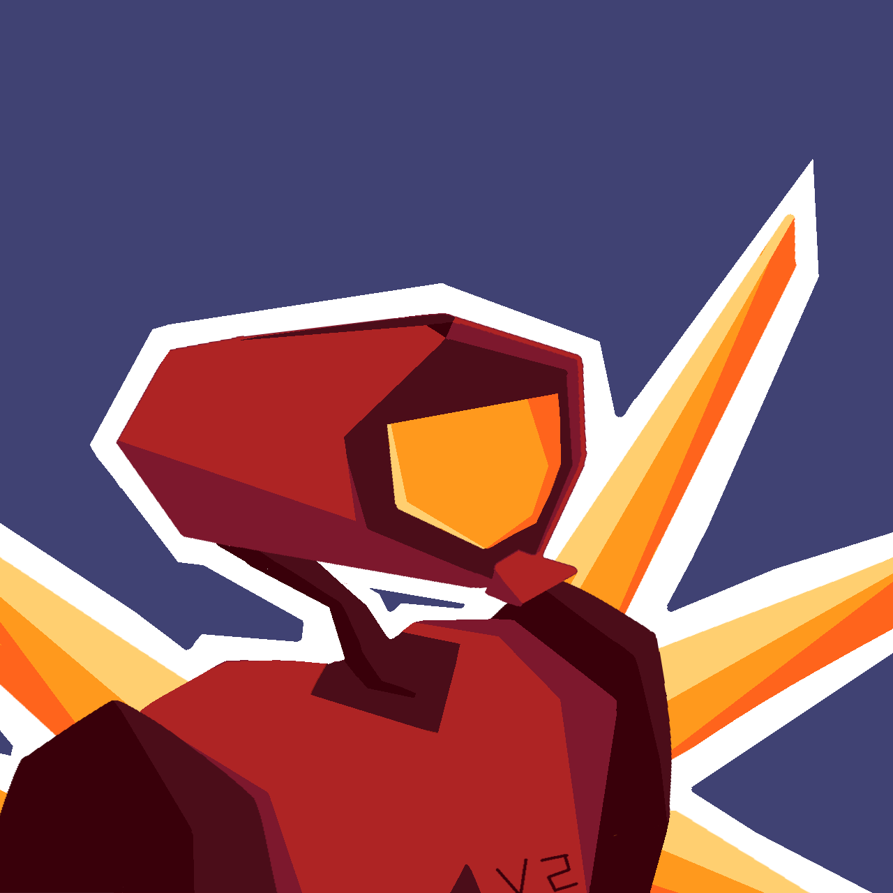 V2 (Ultrakill) - ibisPaint