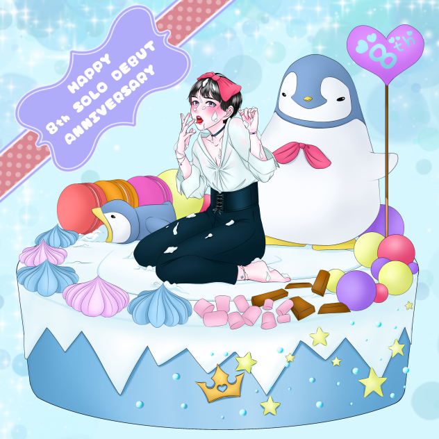 Kyuhyun on a Cake - ibisPaint