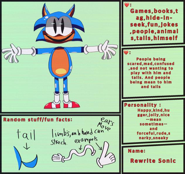 Rewrite Sonic chart - ibisPaint