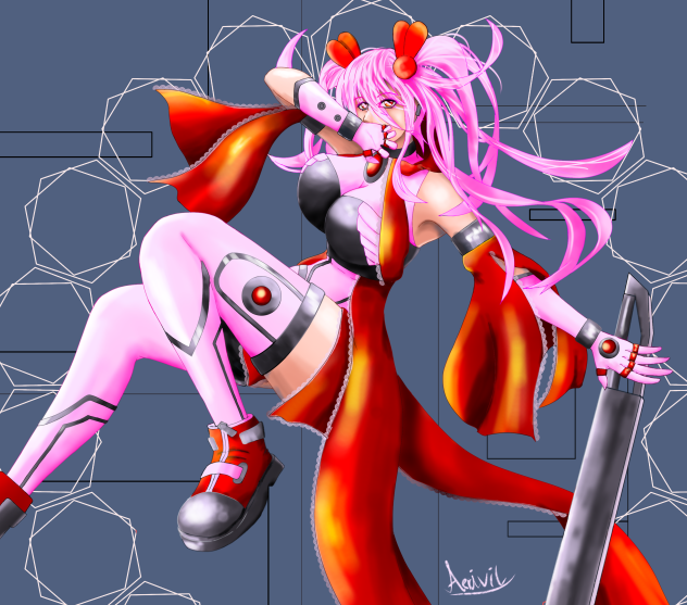 sword girl - ibisPaint