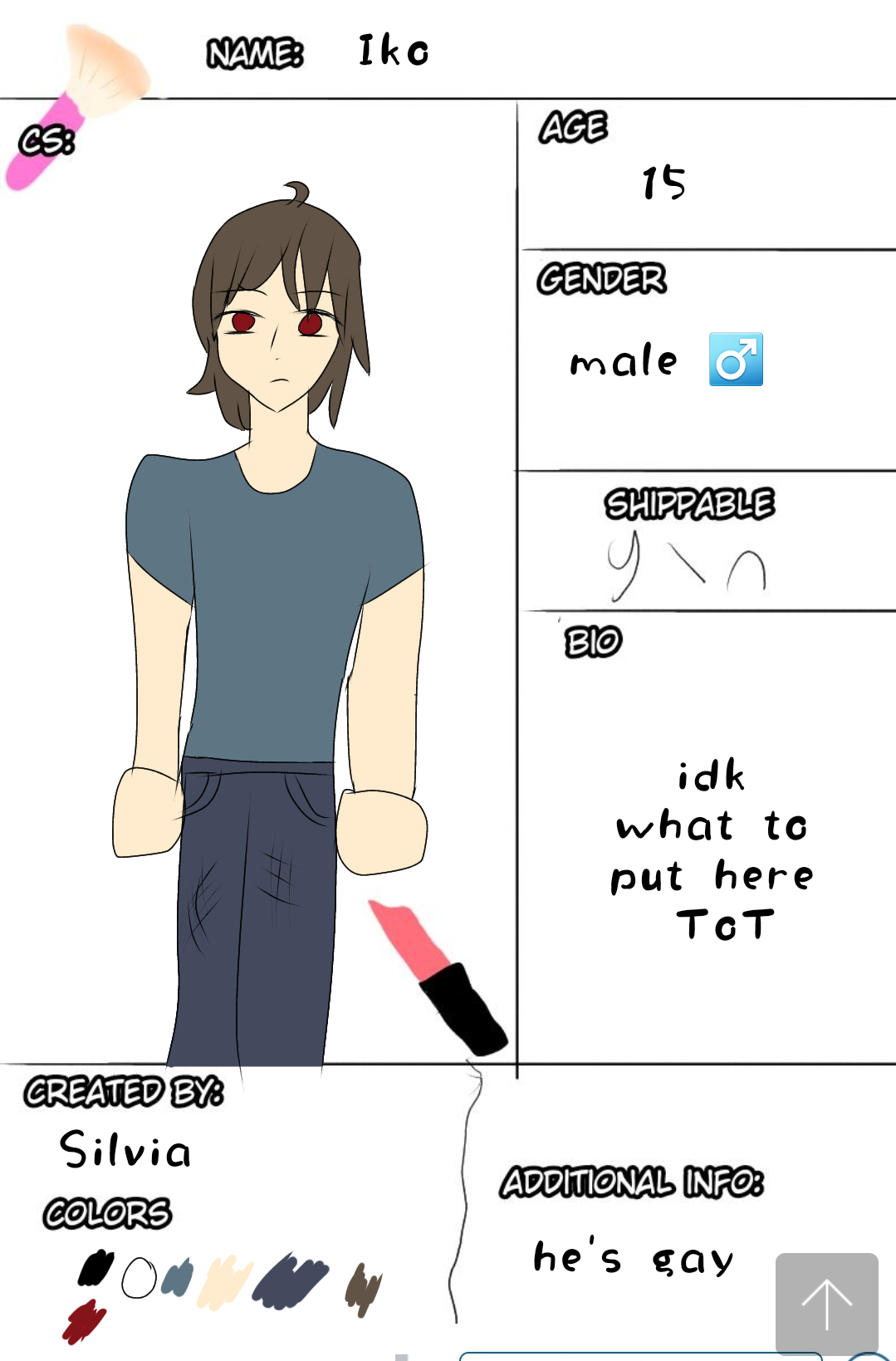 I cant draw men - ibisPaint