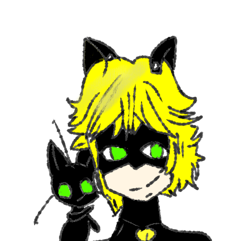 cat noir - ibisPaint