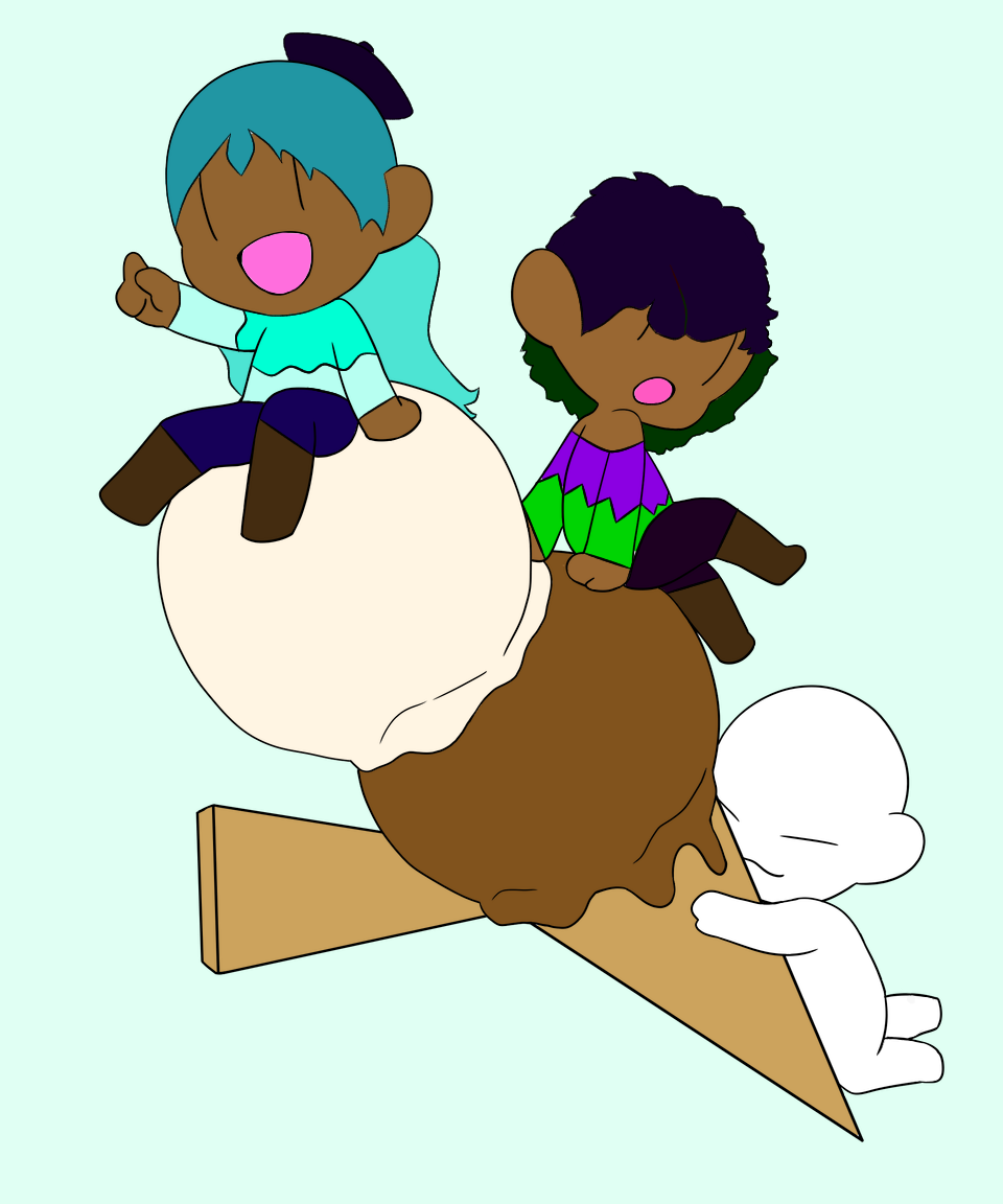 Flying Sweets Collab - ibisPaint