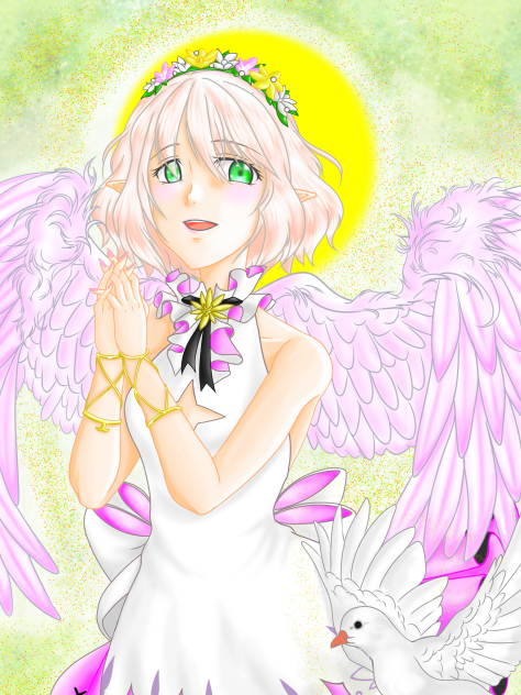 ANGEL OF HEALING AND CHARITY - ibisPaint