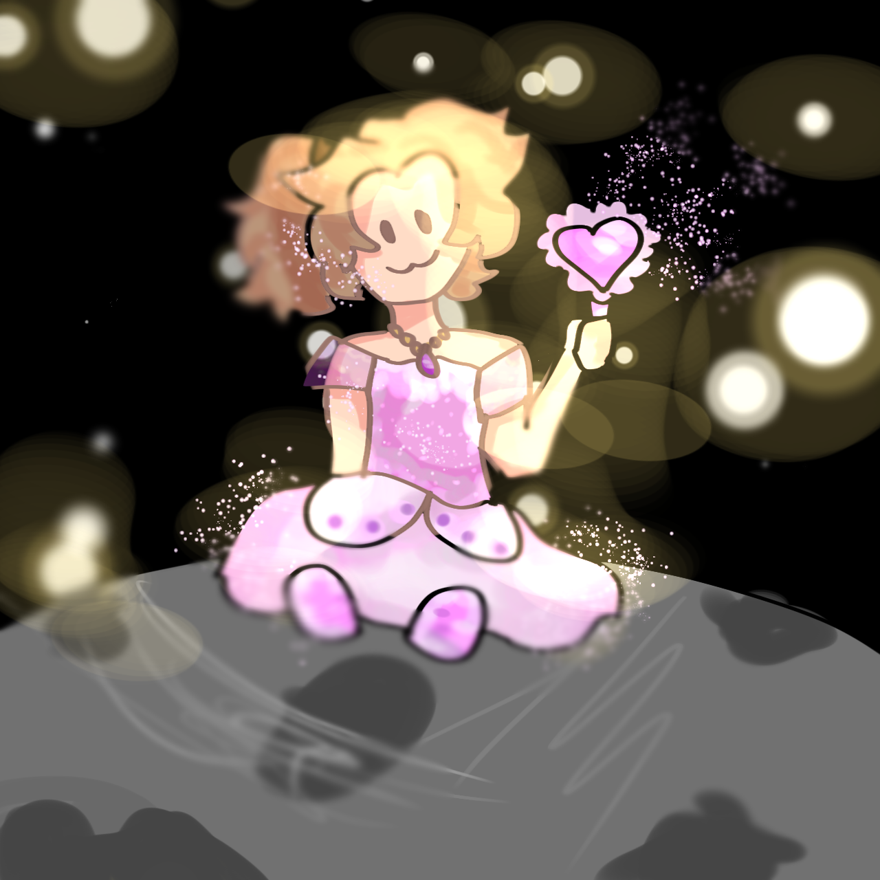 princess gary on the moon - ibisPaint