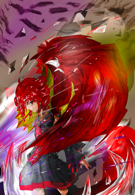 第二形態重音テトさん(UTAU) - ibisPaint