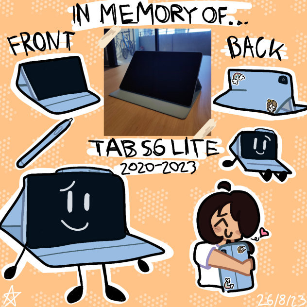 Tribute to Galaxy Tab S6 Lite - ibisPaint