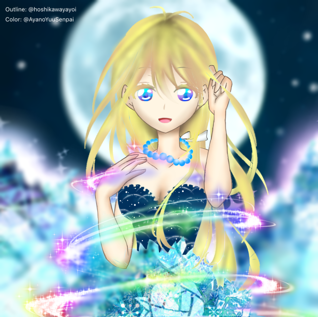 Moonlight - ibisPaint