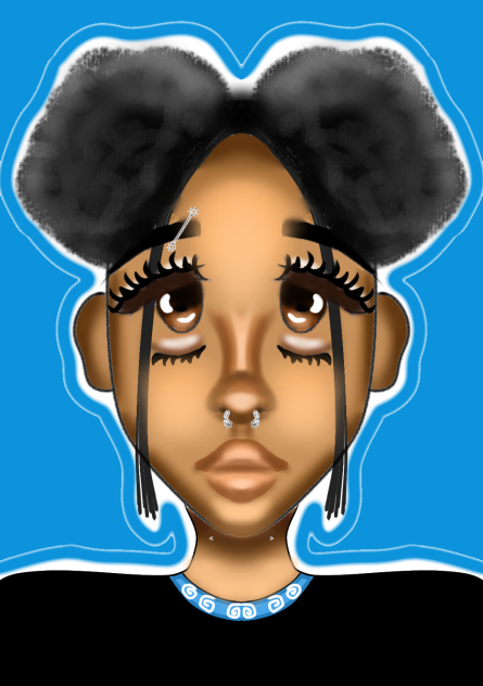 Black baddie - ibisPaint