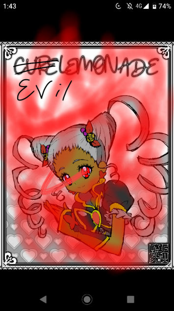 EVIL LEMONADE ~殺意の波動に目覚めたキュアレモネード~ - ibisPaint