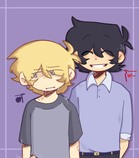 Father and son! - ibisPaint