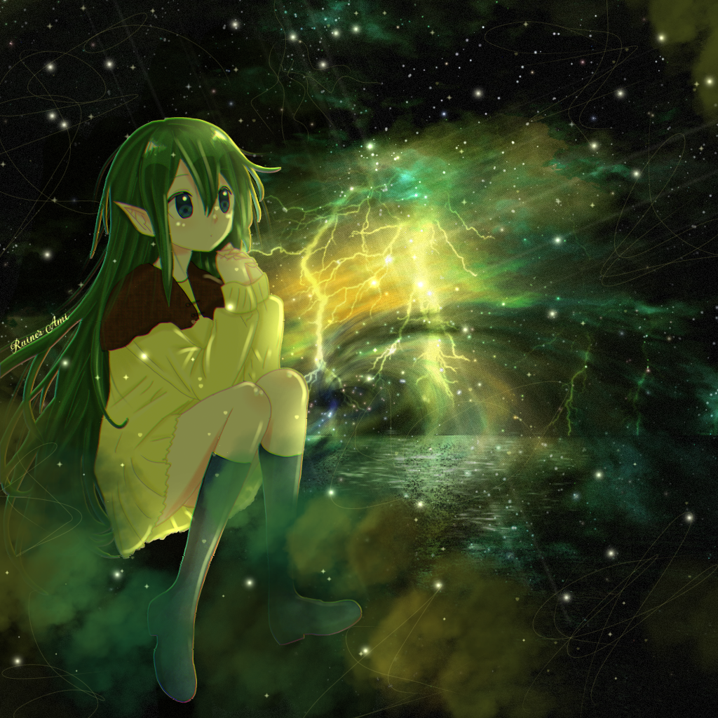 A Mysterious Maiden~ - ibisPaint