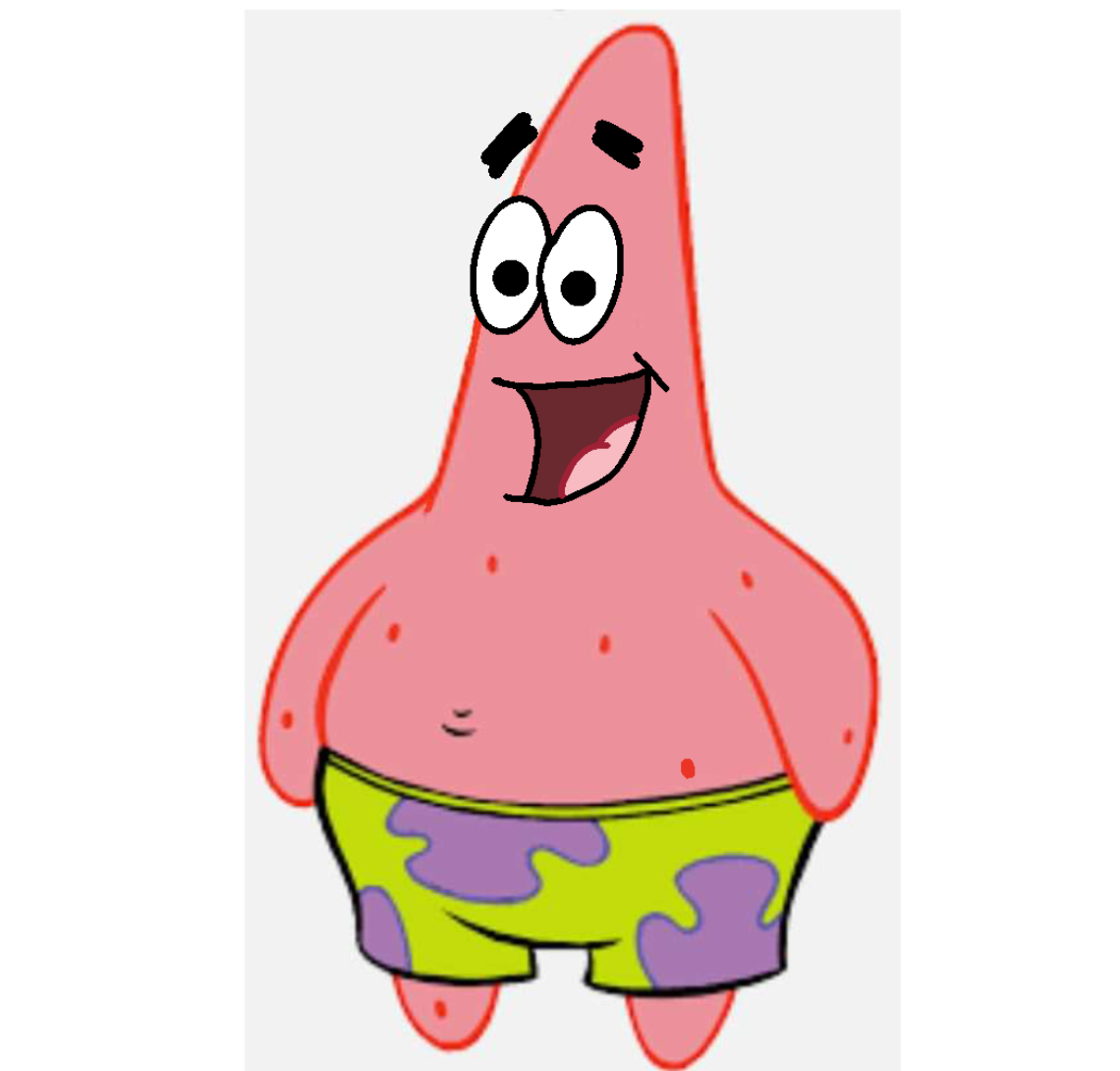 patrick face drawed with my style - ibisPaint